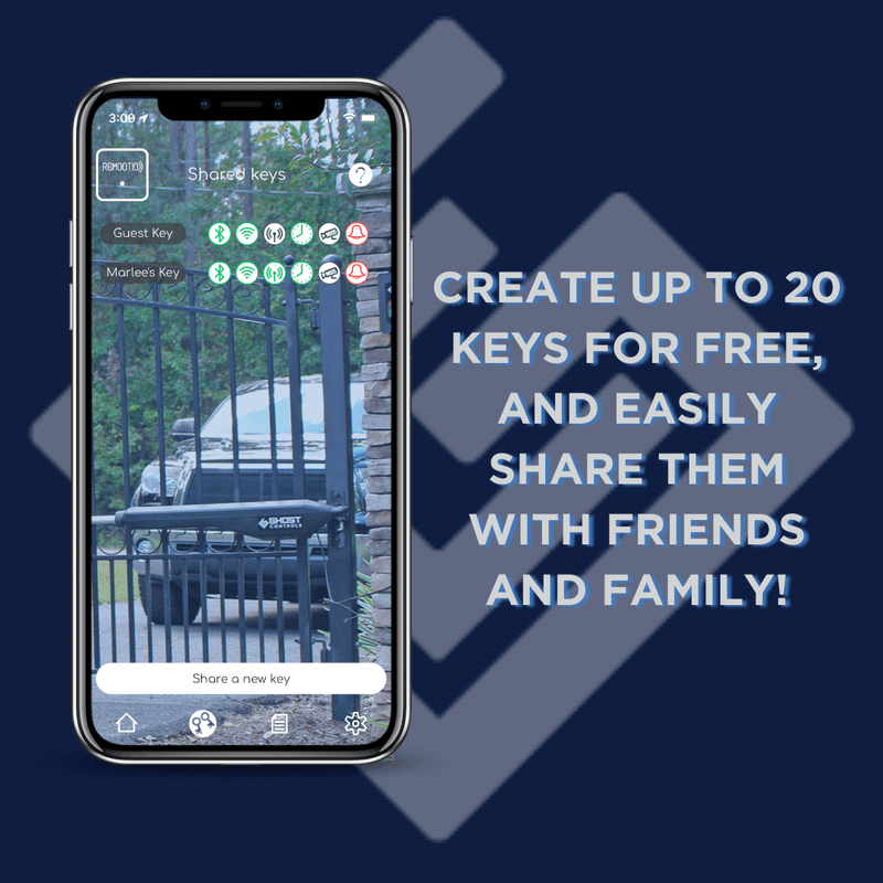 SMART LSM1 Ghost PRO Single Gate Opener with MultiConnect Kit Bundle