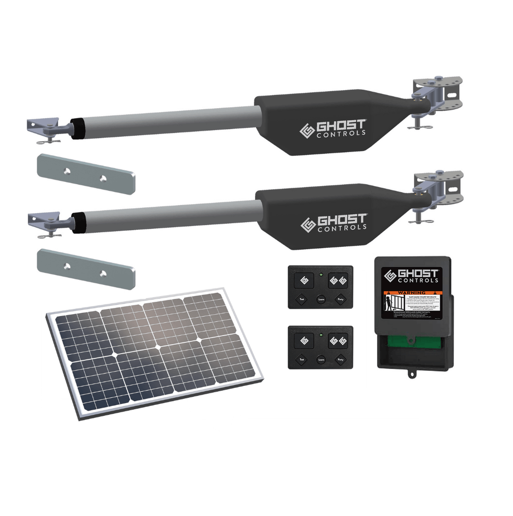 LDM2-30 Dual Gate Opener with 30 Watt Solar