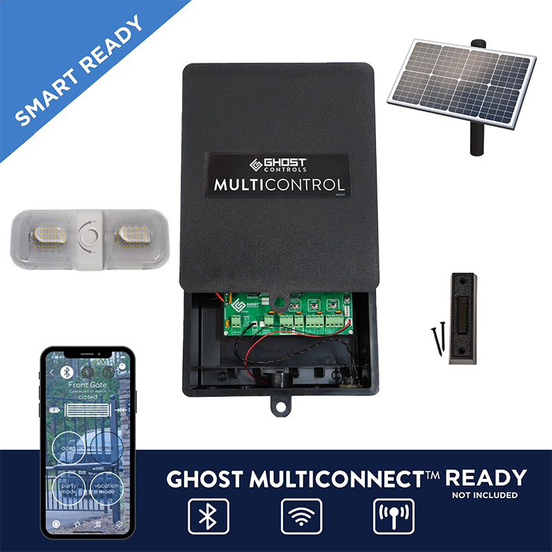 Ghost MultiControl Kit with Remote 30 Watt Solar and Indoor LED Light
