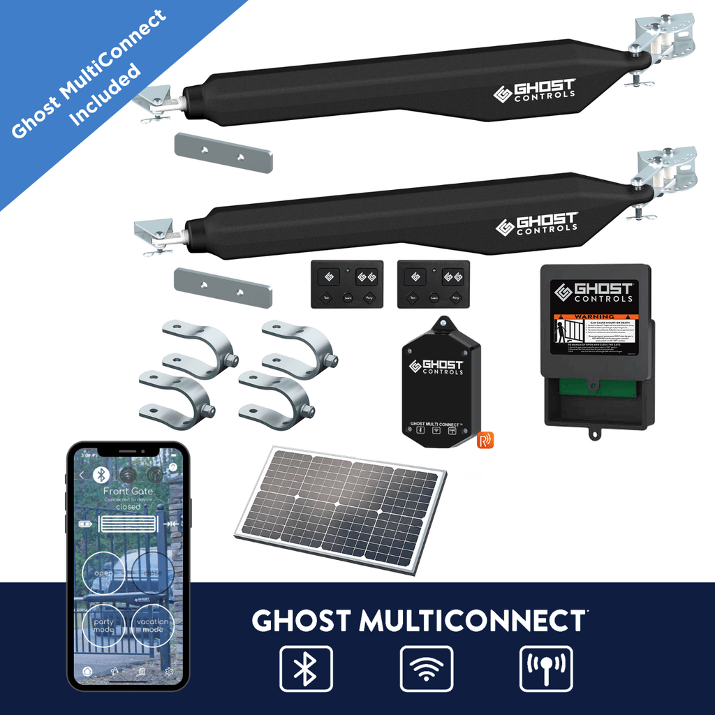 DD2UXP Dual Gate Opener with 10 Watt Solar