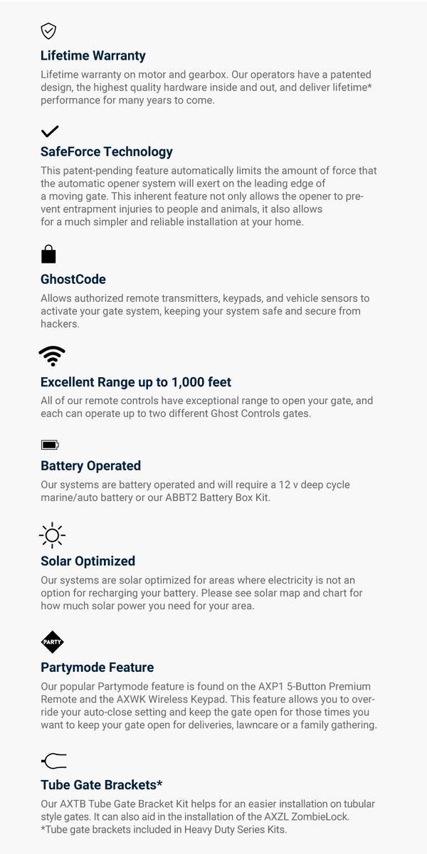 AXZL ZombieLock Automatic Gate Lock/ Latch| Ghost Controls